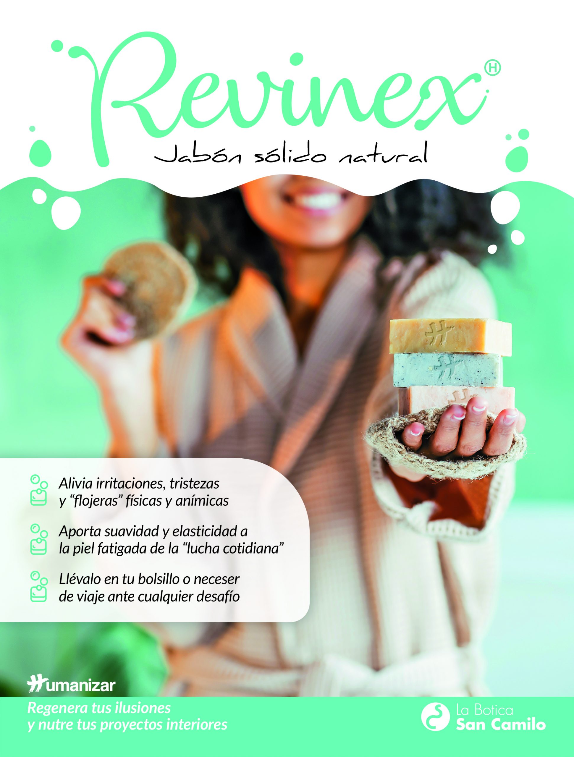 "Revinex" Jabón solido natural - José Carlos Bermejo